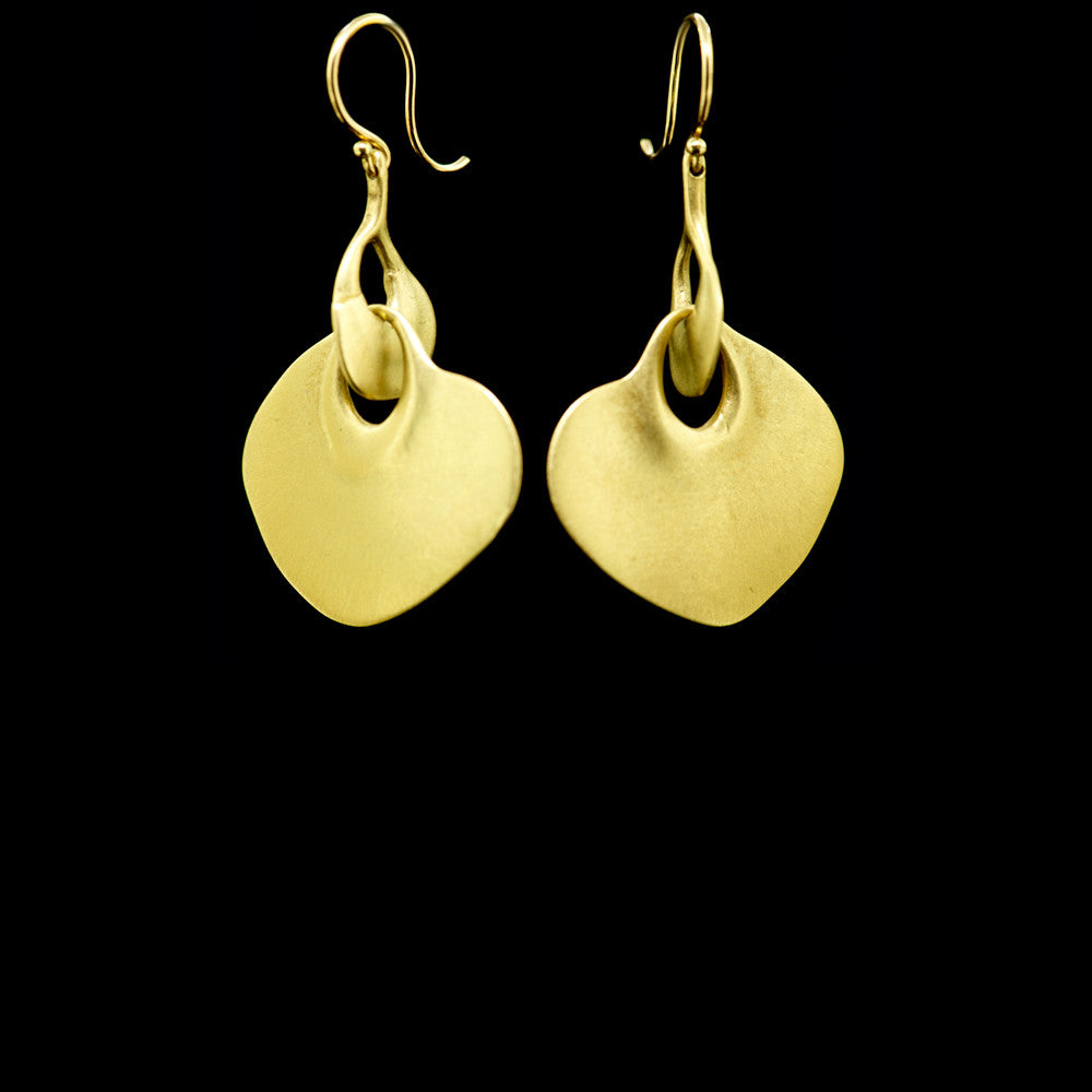 Large Peacock Link Earring – tenthousandthingsnyc