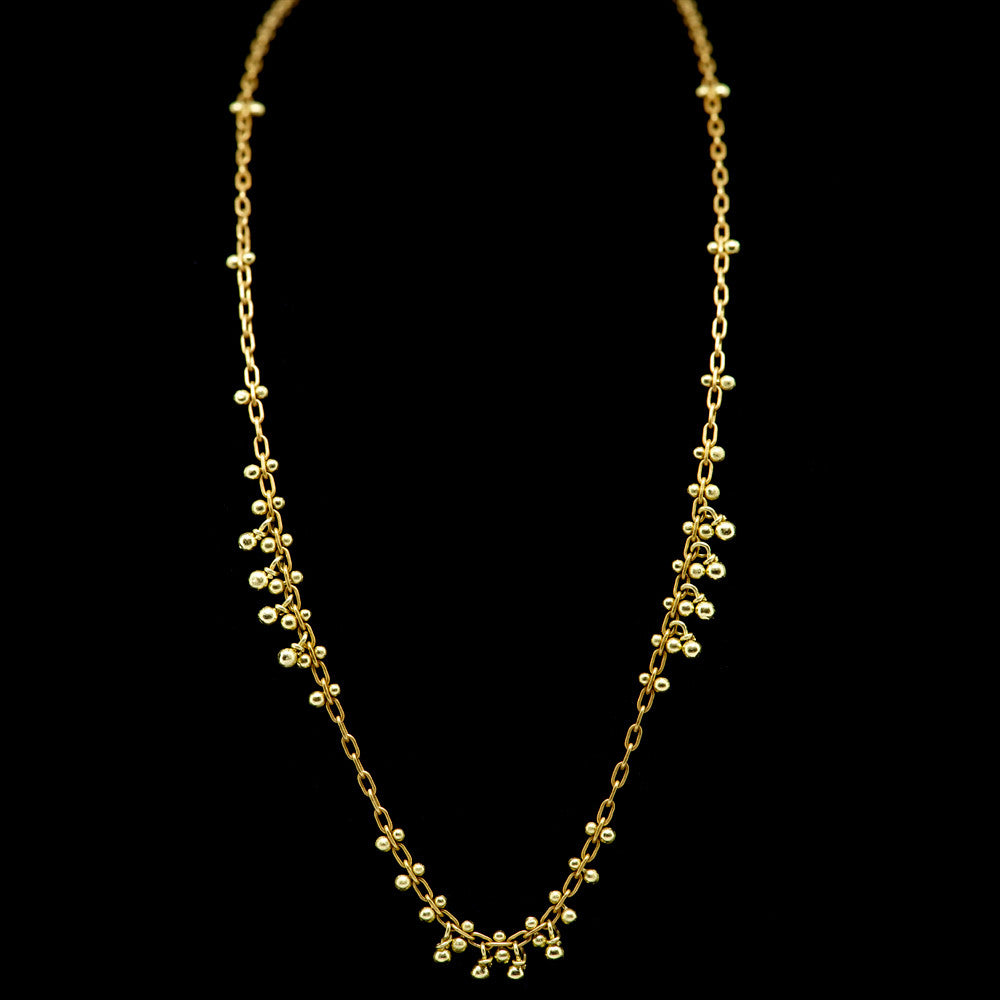 Beaded Multi Cluster Necklace – tenthousandthingsnyc